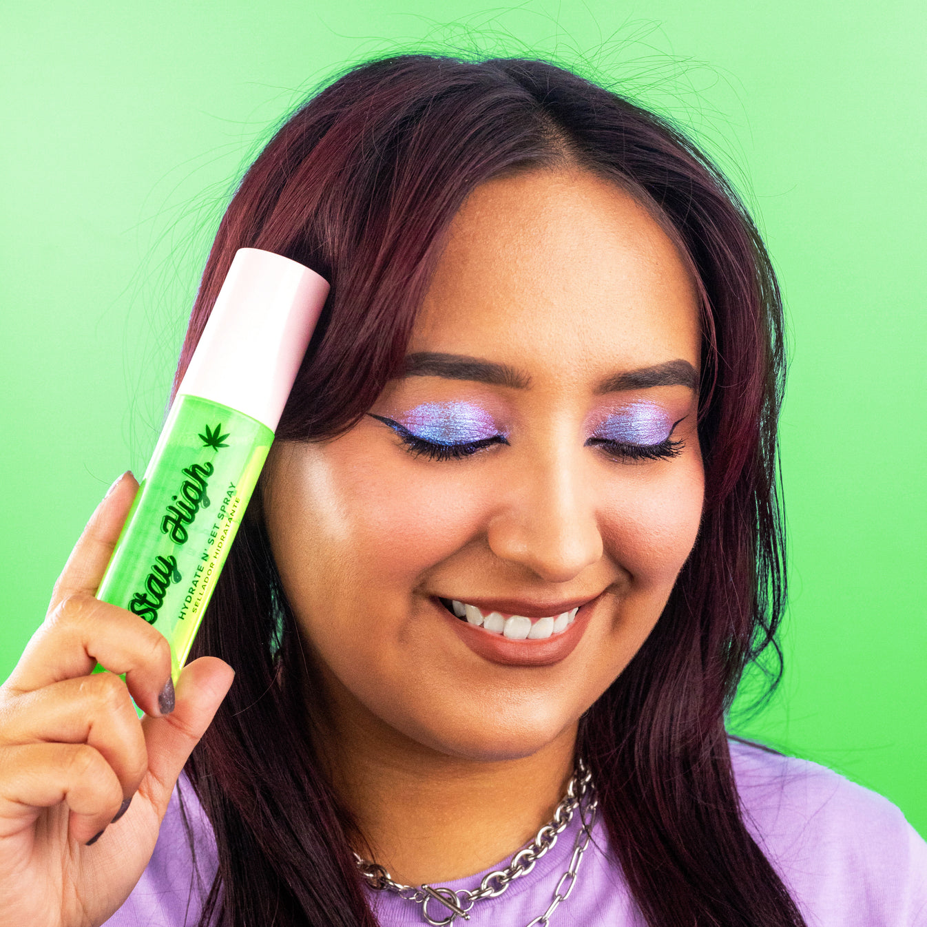 Italia Deluxe Makeup | Stay High Hydrate N' Set Spray