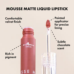 Italia Deluxe Makeup | Mousse Matte Liquid Lipstick