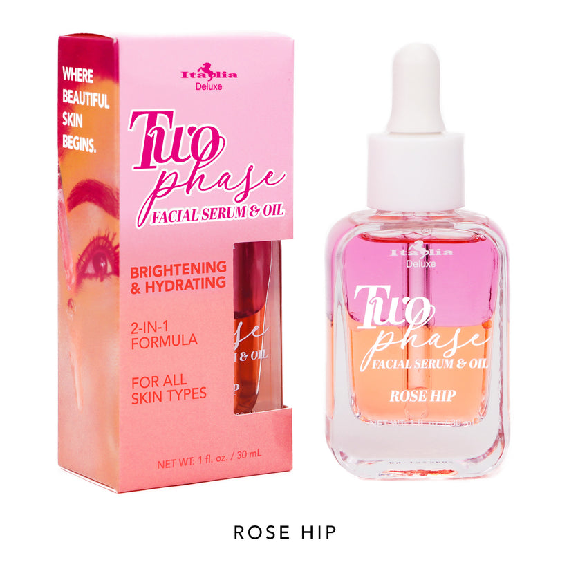 Italia Deluxe Makeup | Two Phase Facial Serum & Oil