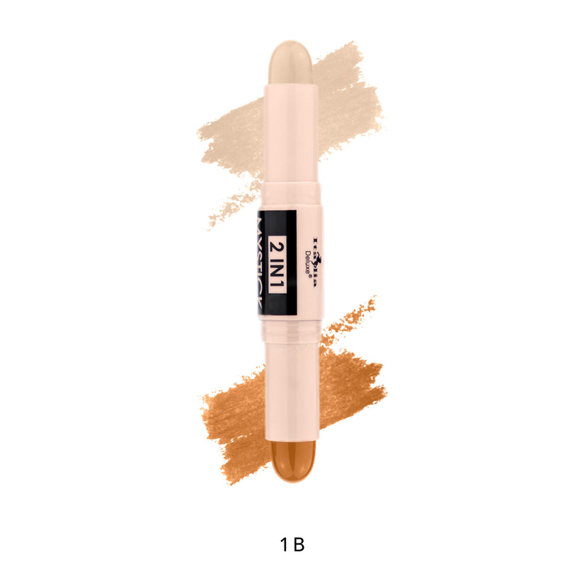 Italia Deluxe Makeup | 2-In-1 MyStick - Conceal and Contour